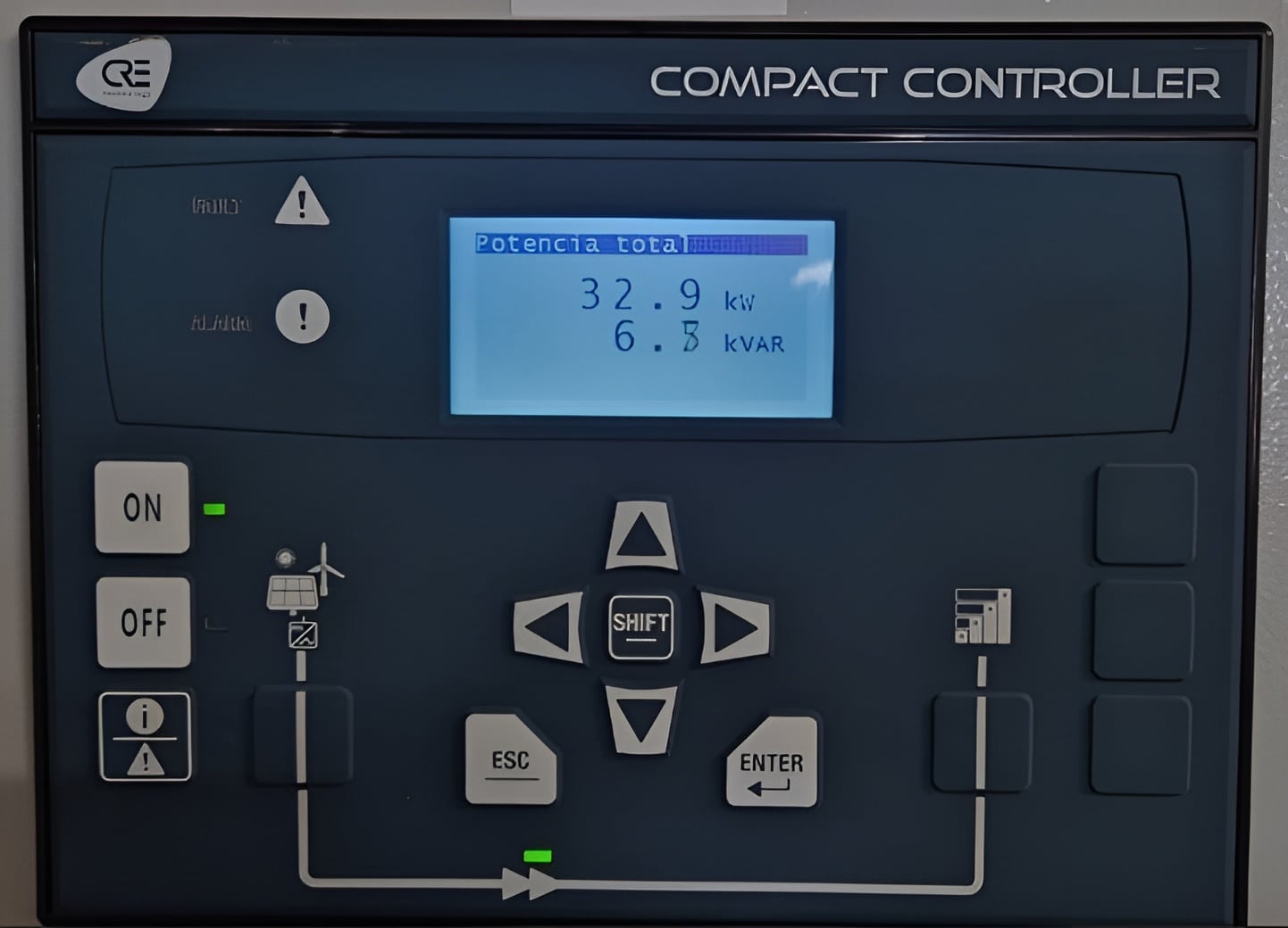 Diesel-photovoltaic hybrid application: a CRE Spain project