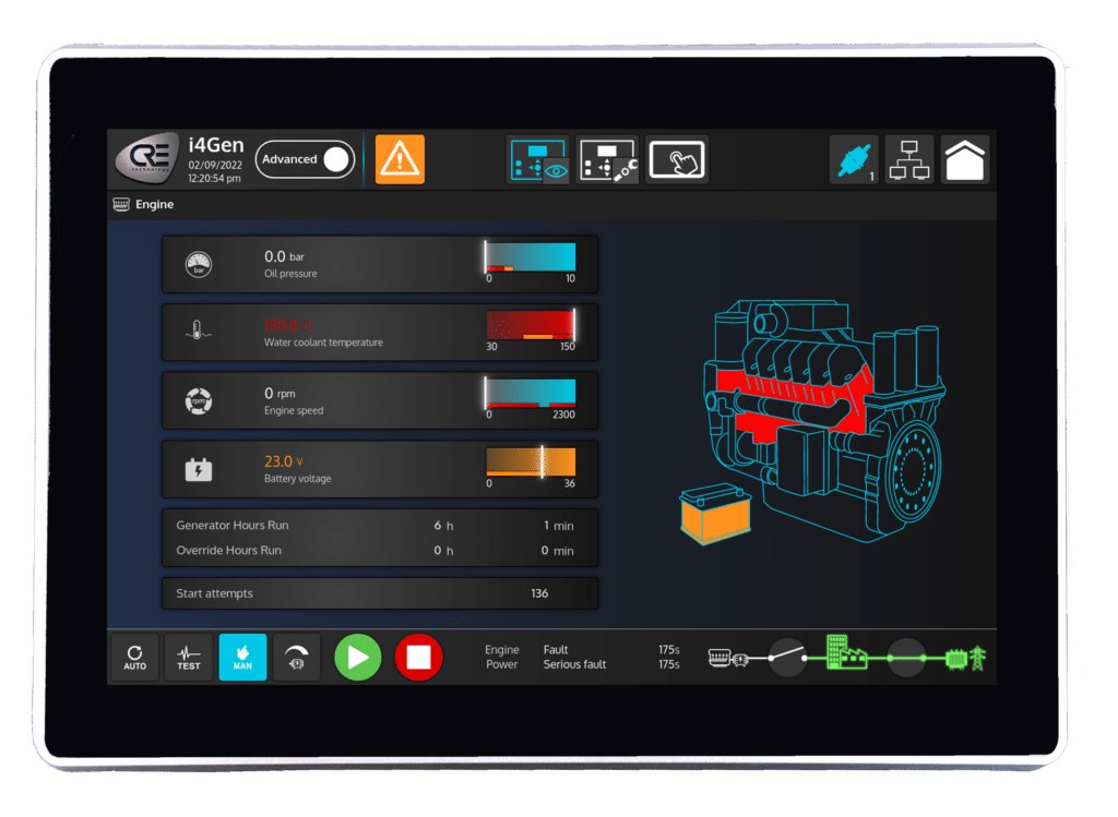 GENSYS COMPACT PRIME - Multiple generator in parallel control