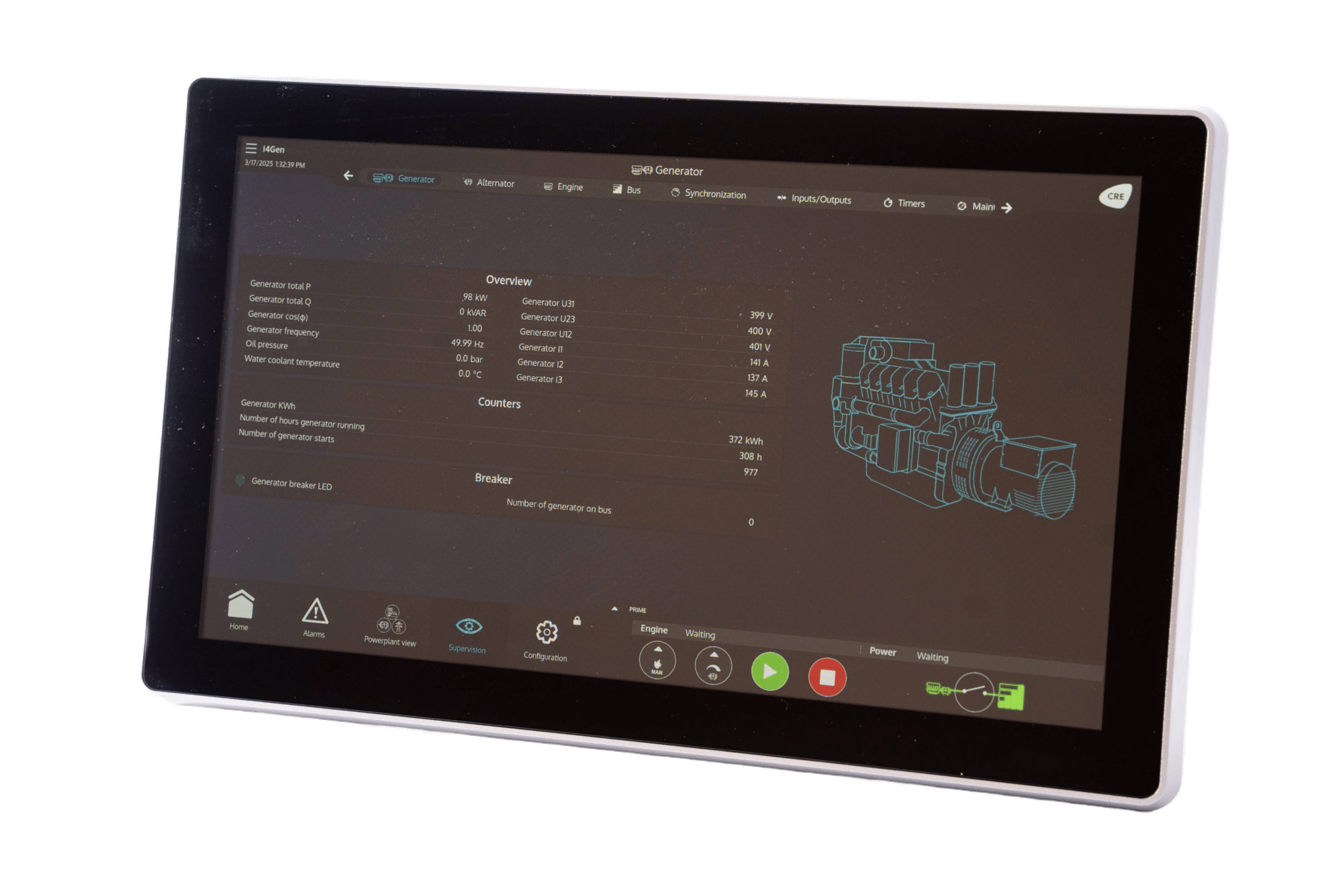 GENSYS COMPACT PRIME - Multiple generator in parallel control