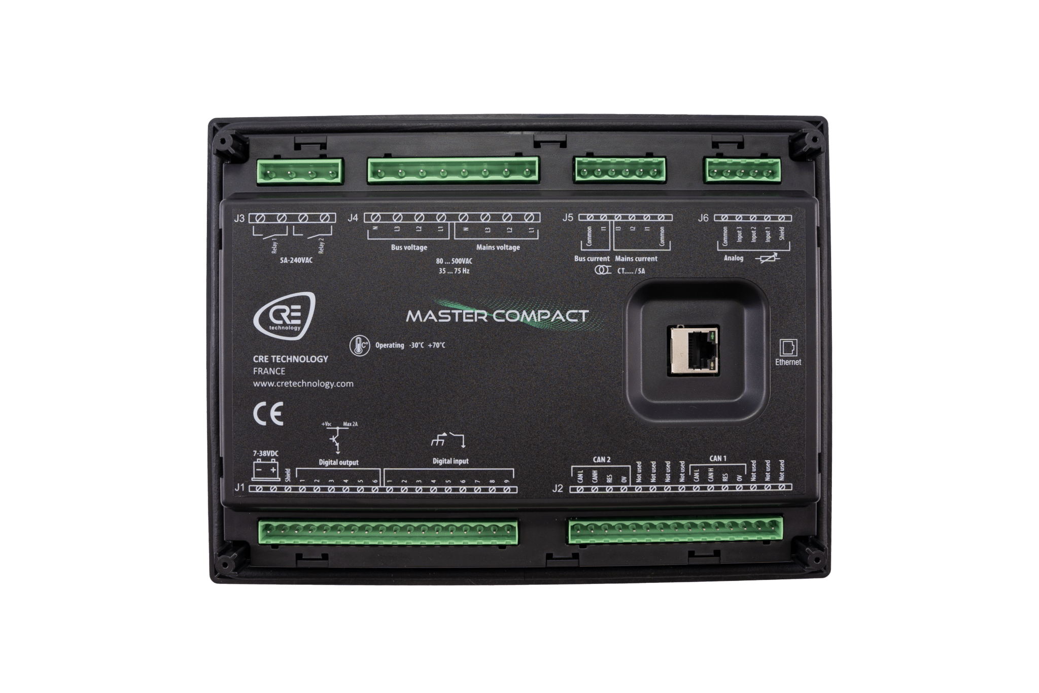 MASTER COMPACT - Multi-generator power plant with mains control